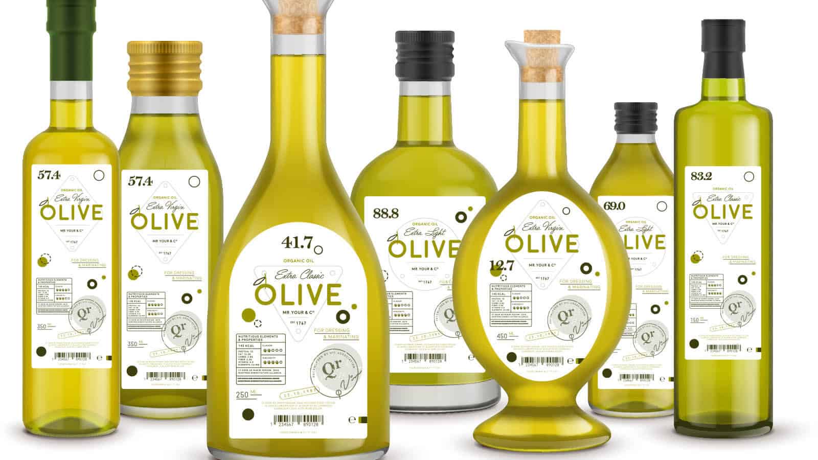 Custom Food Labels for Food-Grade Oil | U.S. Tape & Label