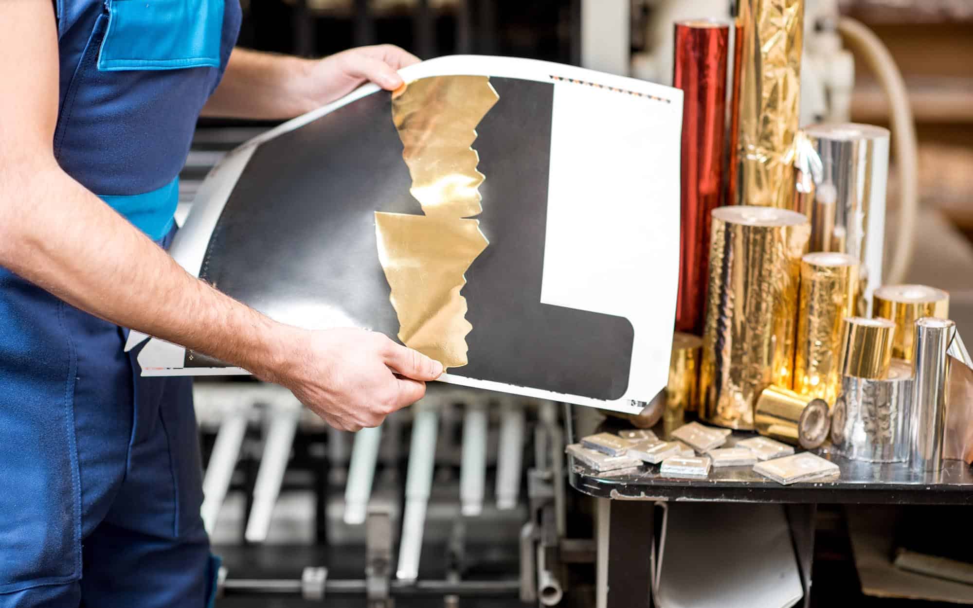 Foil Stamped Labels | U.S. Tape & Label